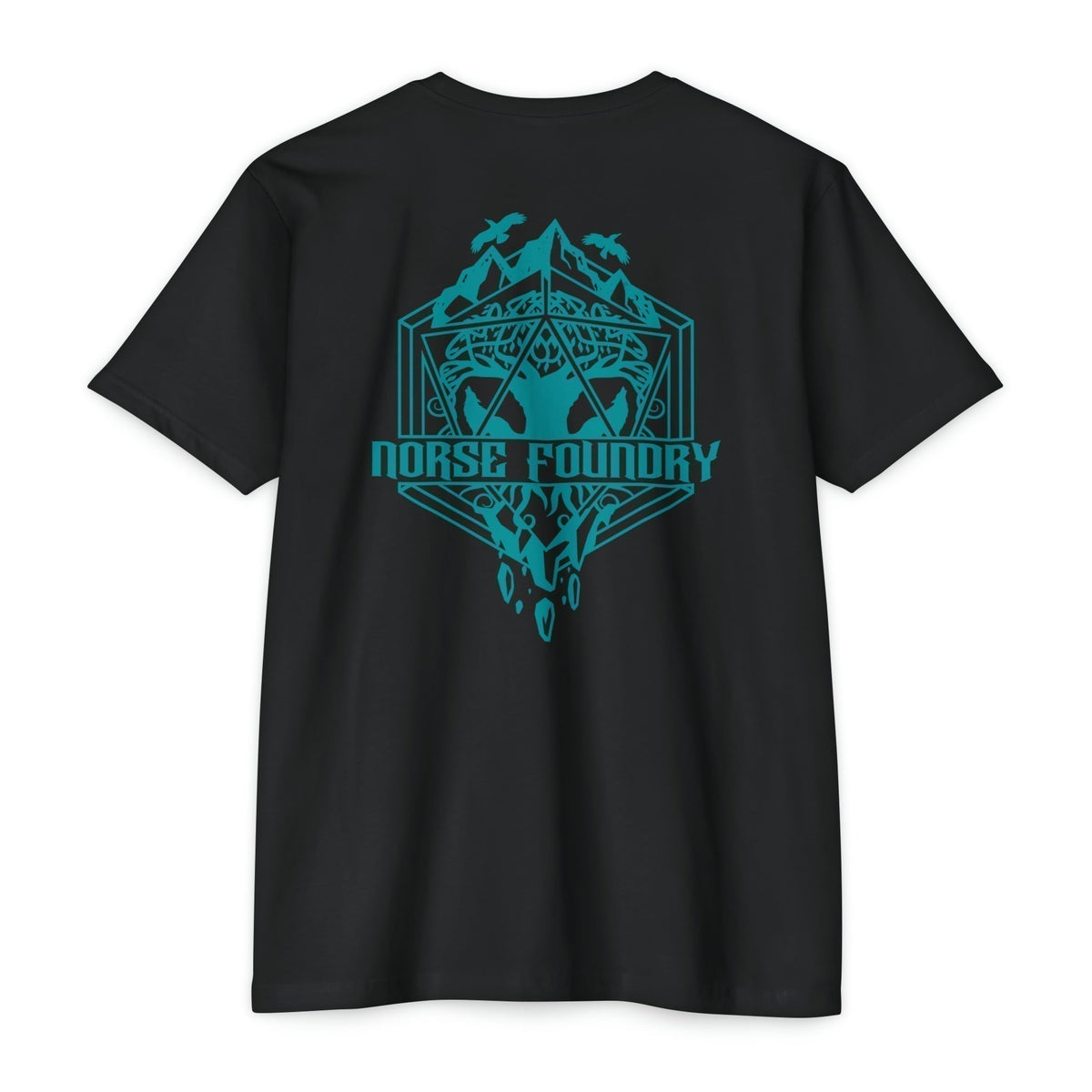 Roll for Adventure Teal - Norse Foundry T-Shirt