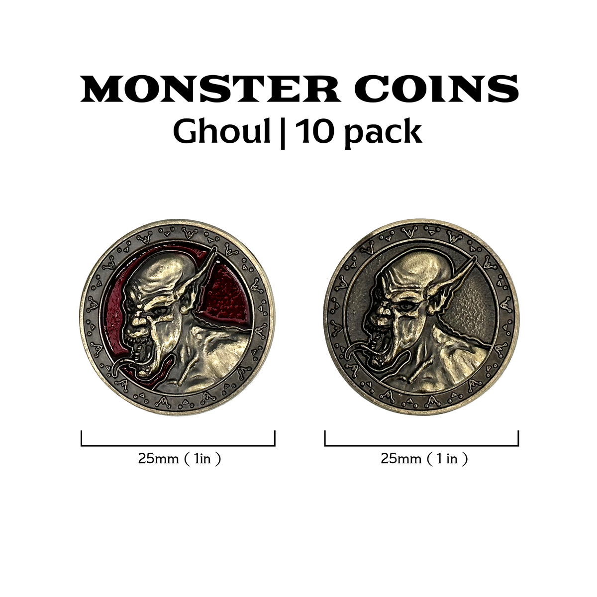 Monster Coins - Ghoul - 10 Pack – Norse Foundry