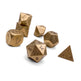 Brass - 7 Piece RPG Set True Metal Dice – Norse Foundry