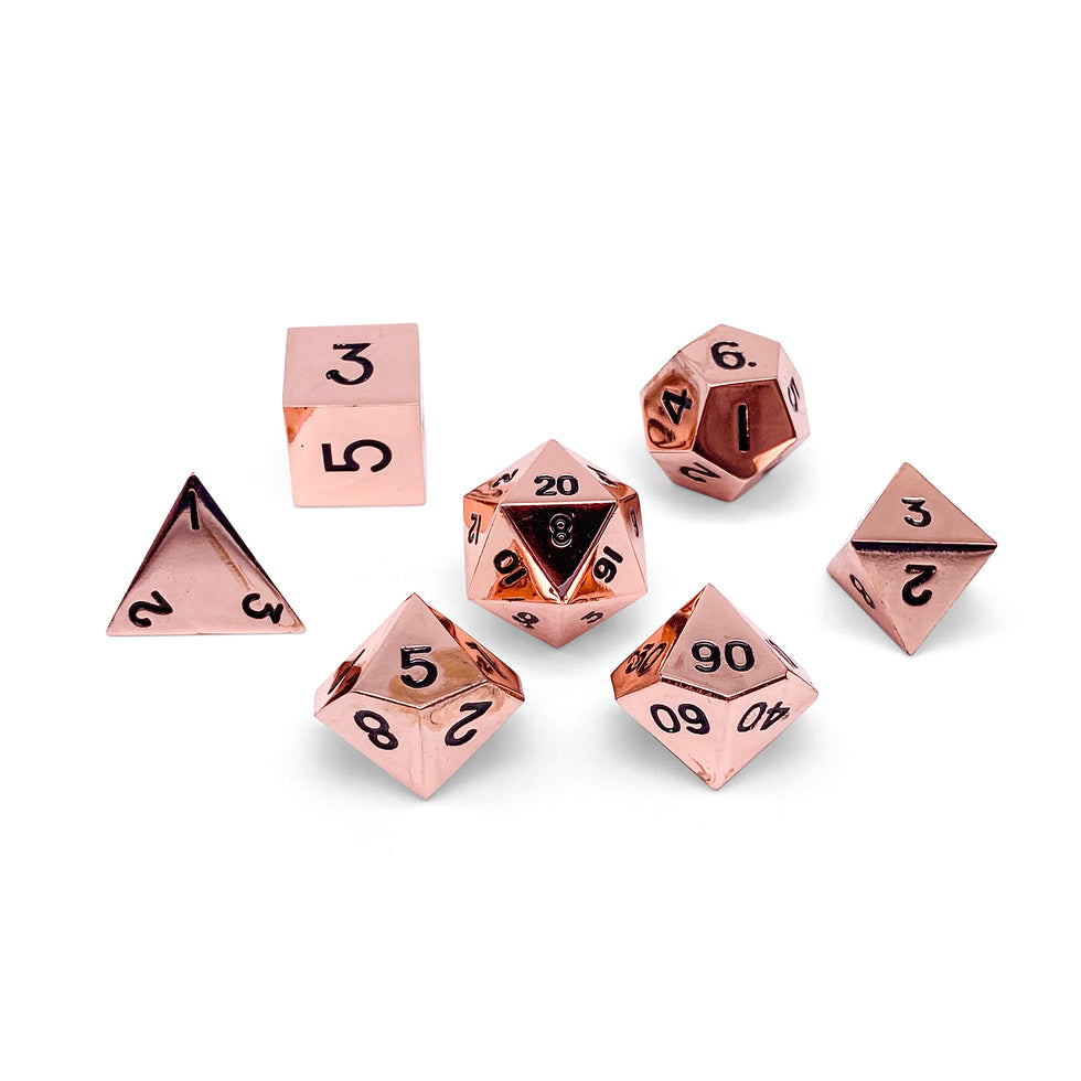 Standard Alloy Metal RPG Dice Set – Norse Foundry