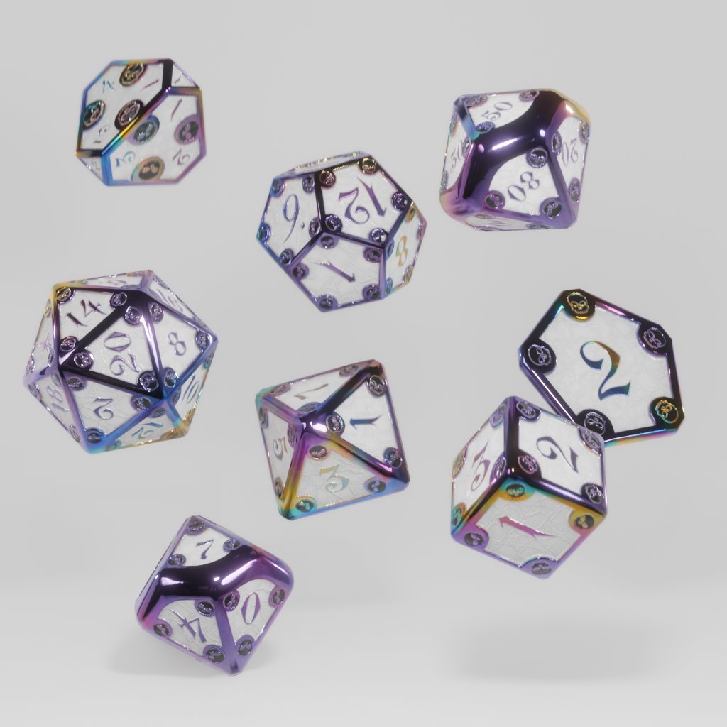 Dungeon Delve Boneyard Digital Dice Set – Norse Foundry