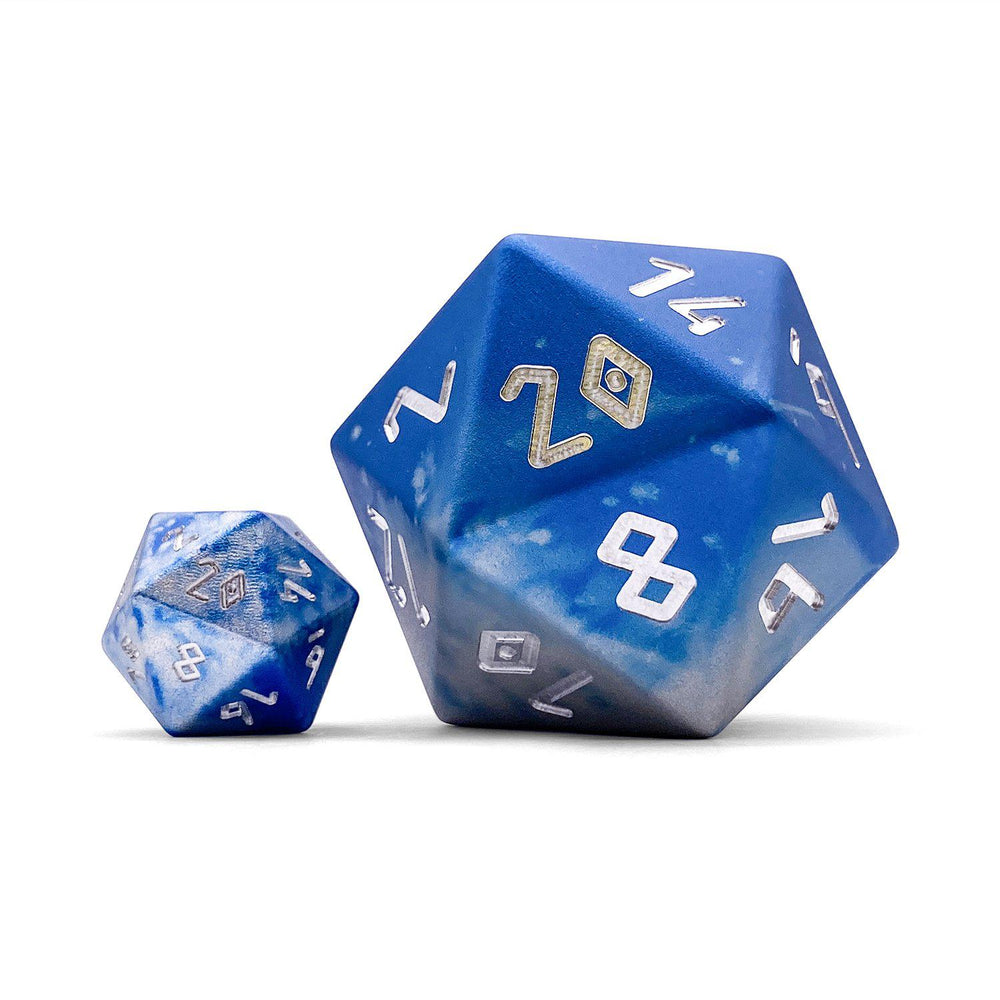 Holy Smite! - Boulder® 55mm 6063 Aluminum Wondrous Dice - Norse Foundry