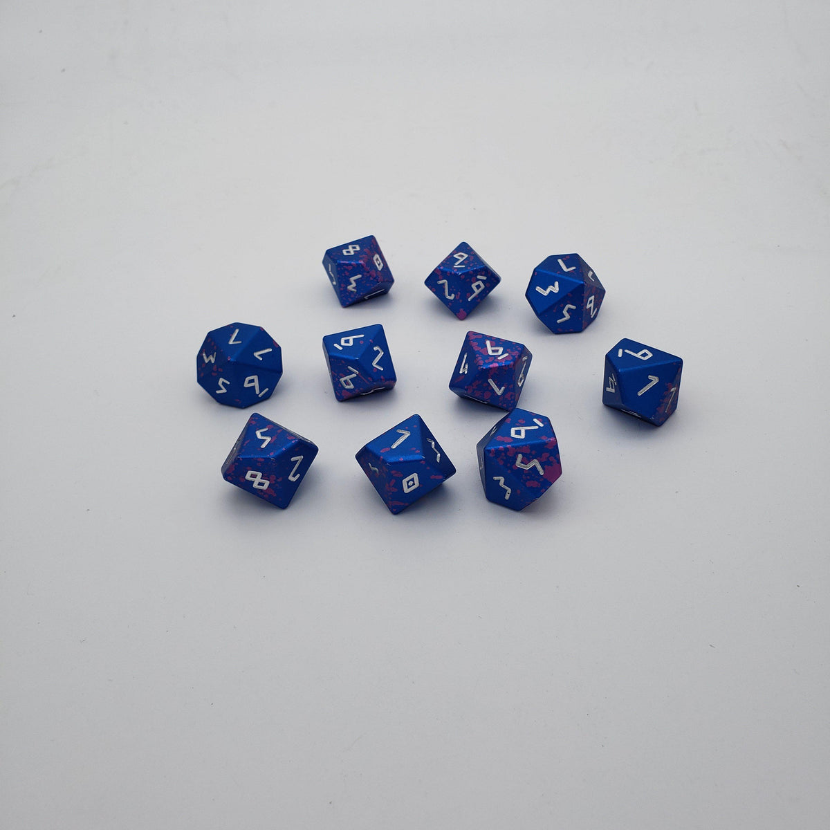 Miami Dice - Set of 10 D10s - Wondrous Dice – Norse Foundry