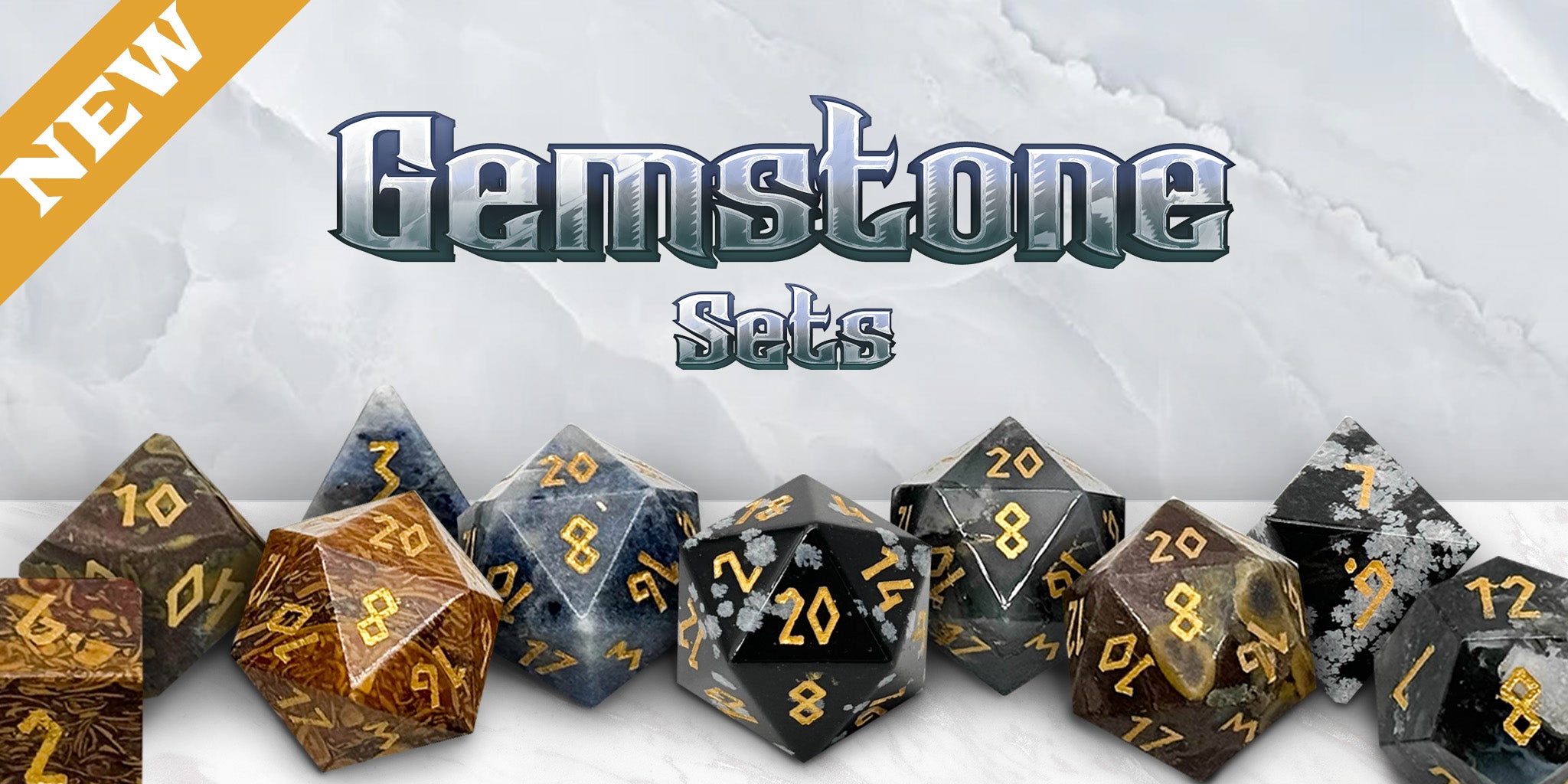 Norse Foundry - RPG Metal, Gemstone, Precision Dice Coins, Accessories