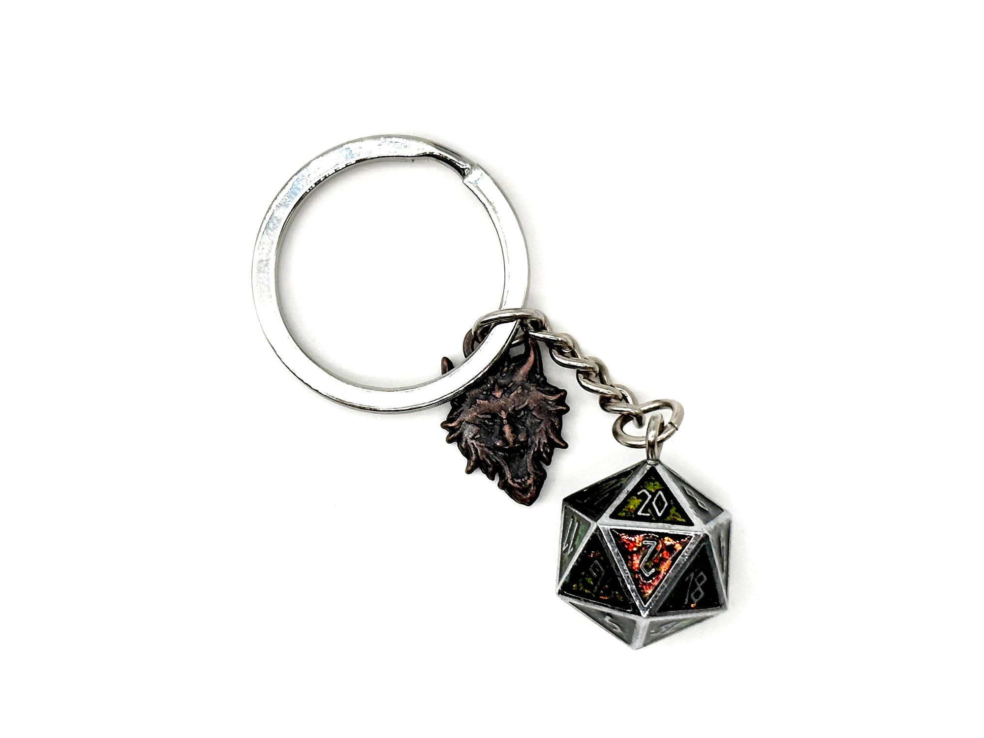 Norse D20 Keychains - Sparkle Yellow - Norse Foundry