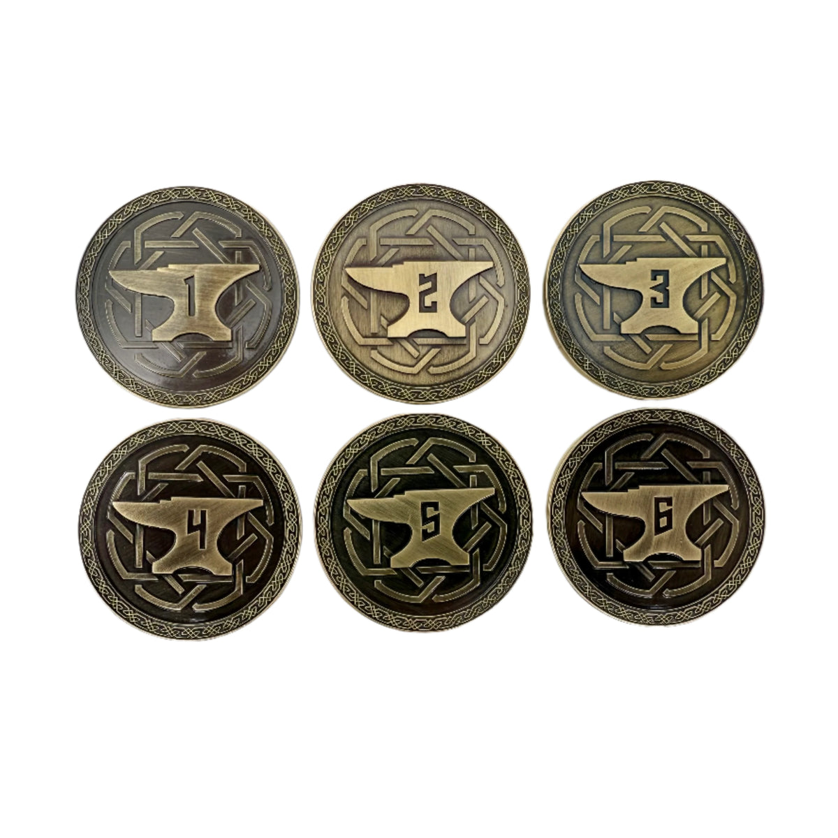 Adventure Coins - Objective Tokens (Dwarven) – Norse Foundry