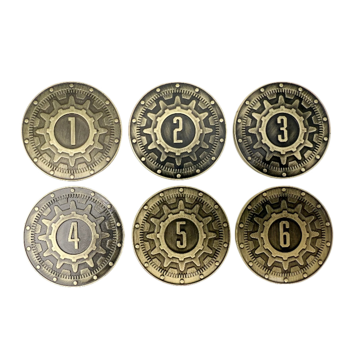 Adventure Coins - Objective Tokens (Gears) – Norse Foundry