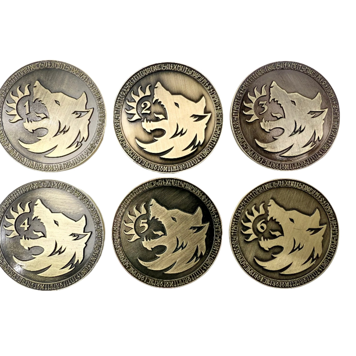 Wolf - Objective Tokens – Norse Foundry