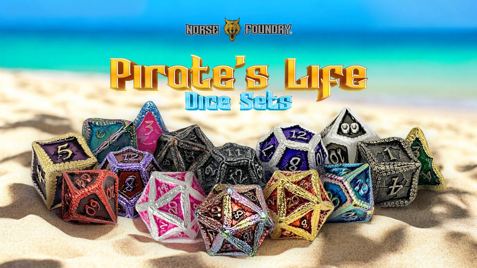 Norse Foundry - RPG Metal, Gemstone, Precision Dice Coins, Accessories