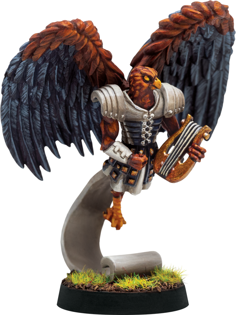 Quirinus - Hawkind Medium Armored 28mm Miniature By Adventurers & Adve ...
