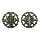 Dragon Compass Rose 50mm Metal – Norse Foundry