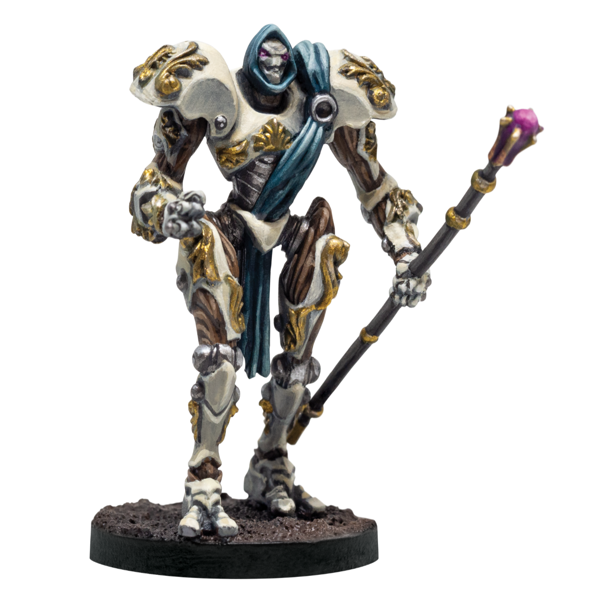 Torch - Forged Medium Armored 28mm Miniature by Adventurers & Adversar ...