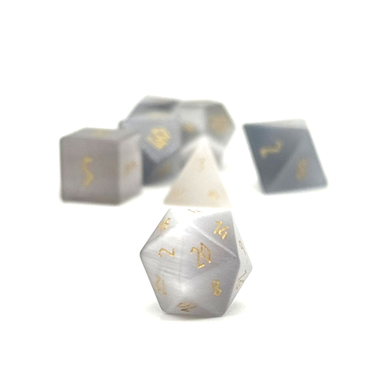Pebbles - Grey Cat's Eye – Norse Foundry