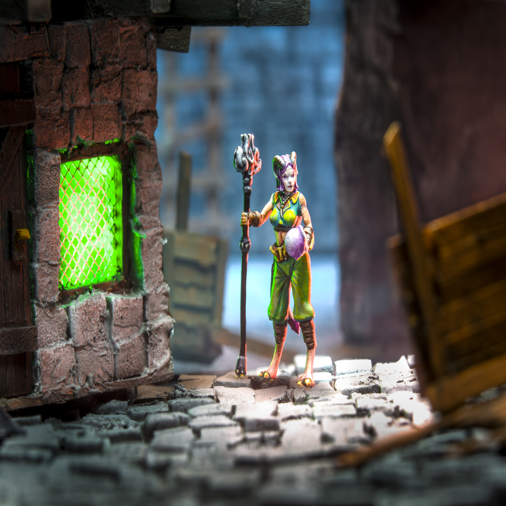 Sakya - Demonkin Female Light Miniature by Adventurers & Adversaries ...