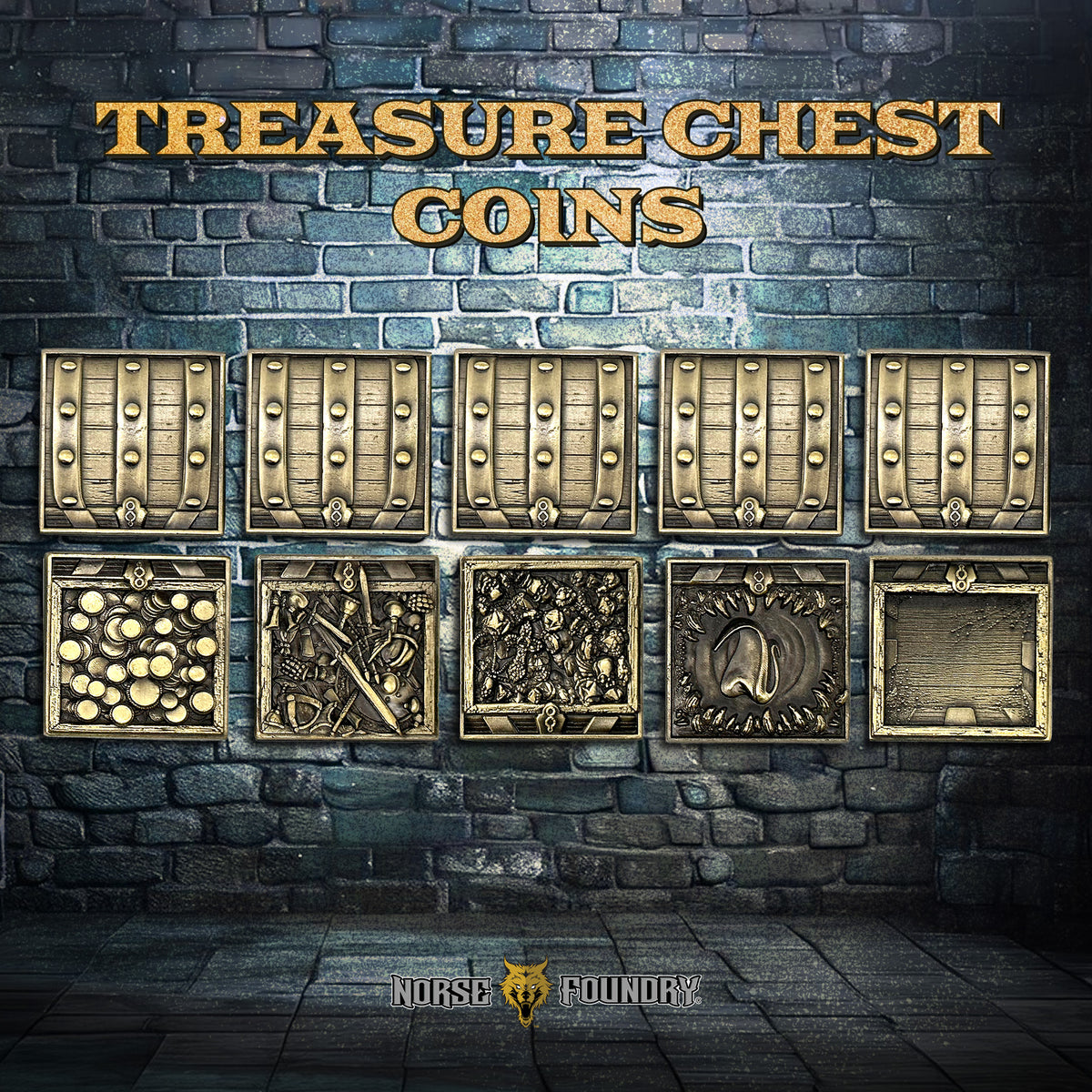 Treasure Chest Coin - Variety Set – Norse Foundry