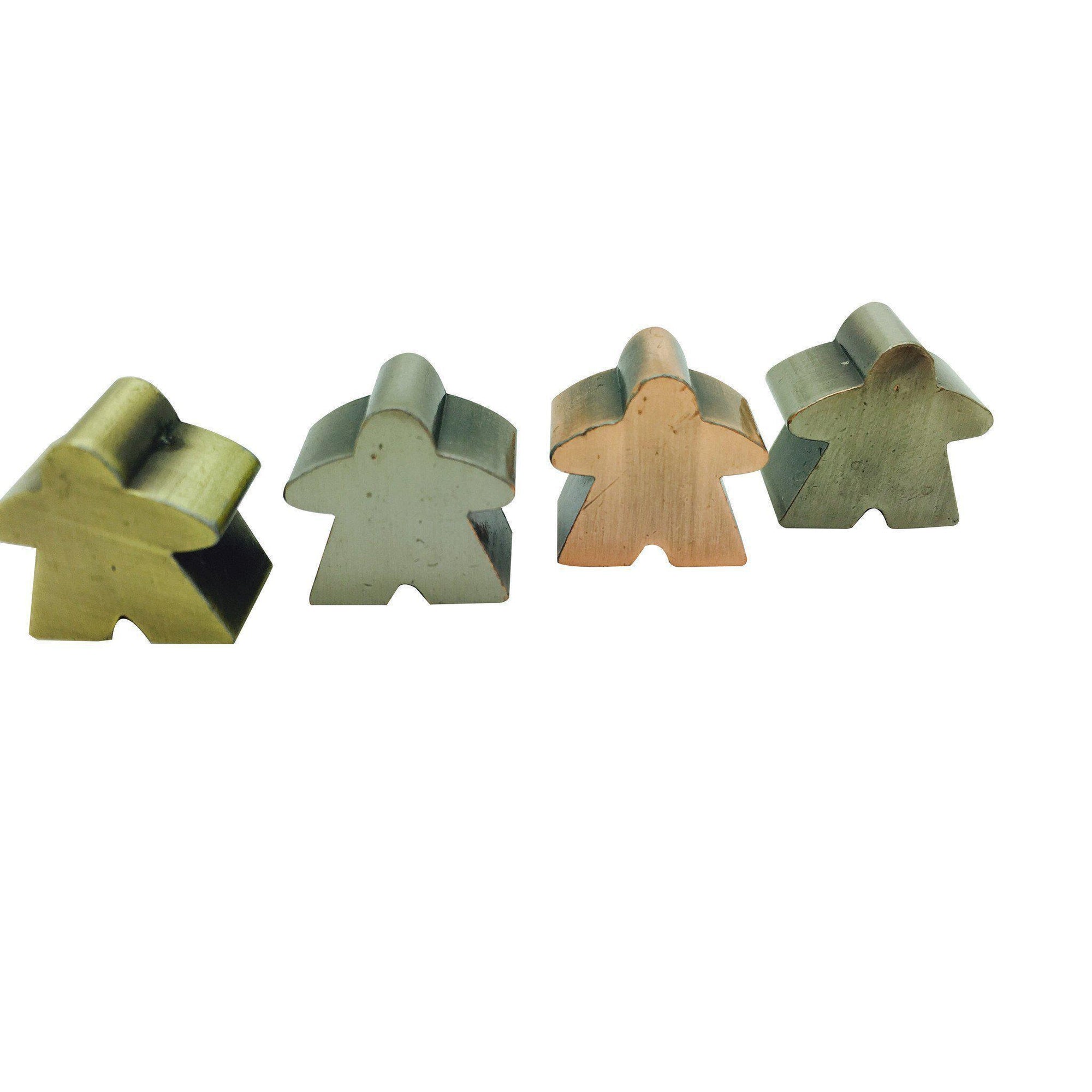 10 Pack of Metal Meeples (Random Colors) - Norse Foundry