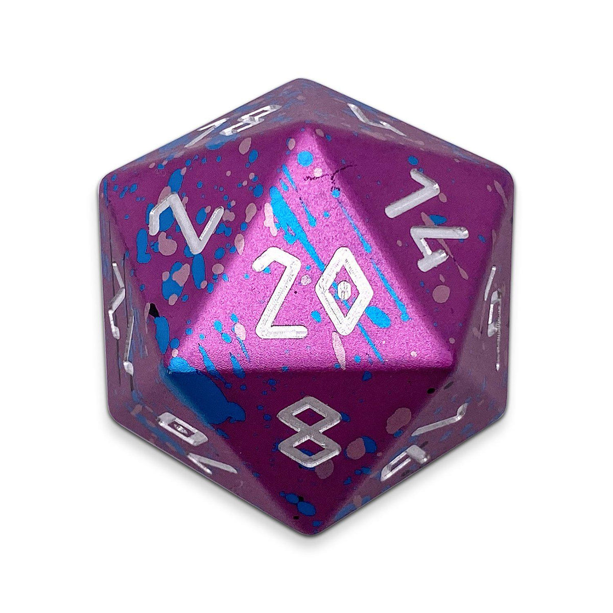 Cosmic Horror - Single D20 6063 Aluminum Wondrous Dice – Norse Foundry
