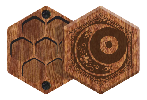 Mahogany Elderwood Mini Hex Chest – Norse Foundry